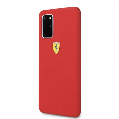 Ferrari Samsung Galaxy S20 Plus Cover med Logo Rød | Elgiganten