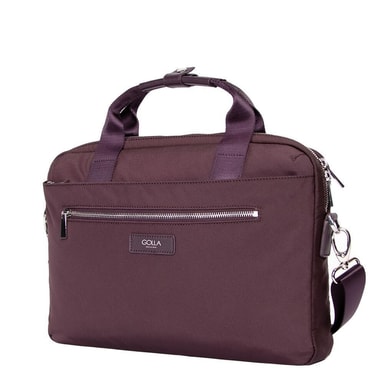 GOLLA Computertaske Polaris L 14" Burgundy Nylon | Elgiganten