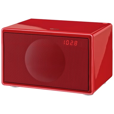Geneva S Classic DAB+ radio - rød | Elgiganten | Elgiganten