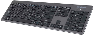 Sandstrøm Bluetooth Slim trådløst tastatur | Elgiganten