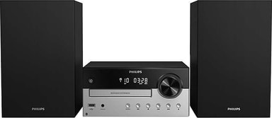 Philips mikro Hi-Fi-system TAM4205/12 (sort/sølv) | Elgiganten