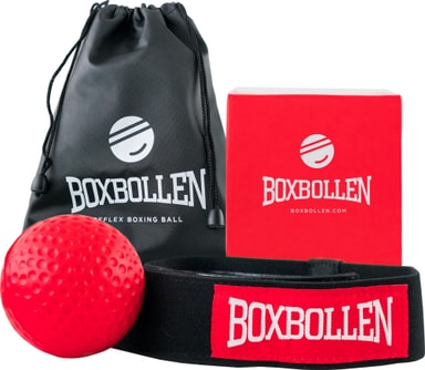 Boxbollen Original fitnessudstyr (rød) | Elgiganten