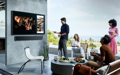 Samsung Terrace 3.0ch smart soundbar HW-LST70T/XE (titan black ...