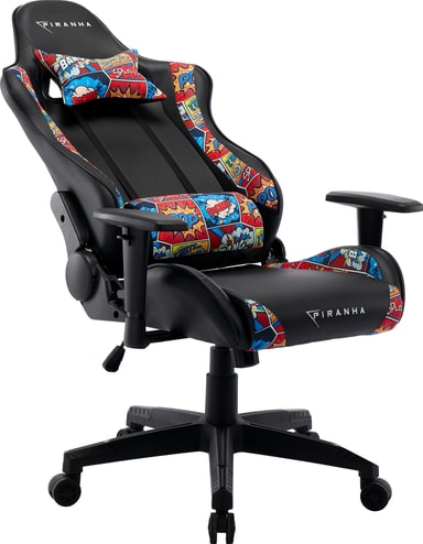 Piranha Bite gaming stol (comic book design) | Elgiganten