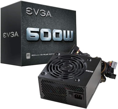 PSU EVGA W1 - 600W - 80+ White | Elgiganten