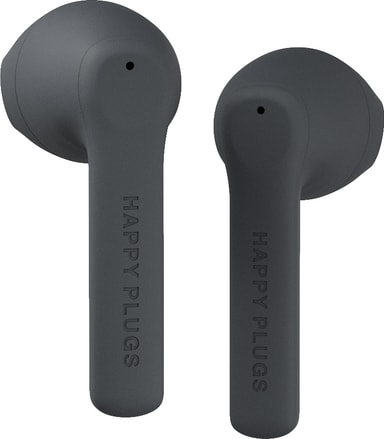 Happy Plugs Air 1 GO true wireless in-ear høretelefoner (sort) | Elgiganten