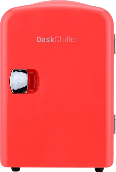 Deskchiller minikøleskab DC4R (rød) | Elgiganten | Elgiganten