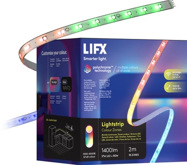 Light strips - se udvalget fra Philips Hue og LIFX | Elgiganten