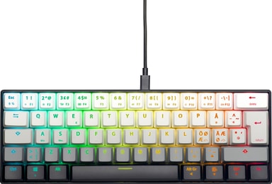 NOS C-450 Mini PRO RGB gaming-tastatur (shader) | Elgiganten | Elgiganten