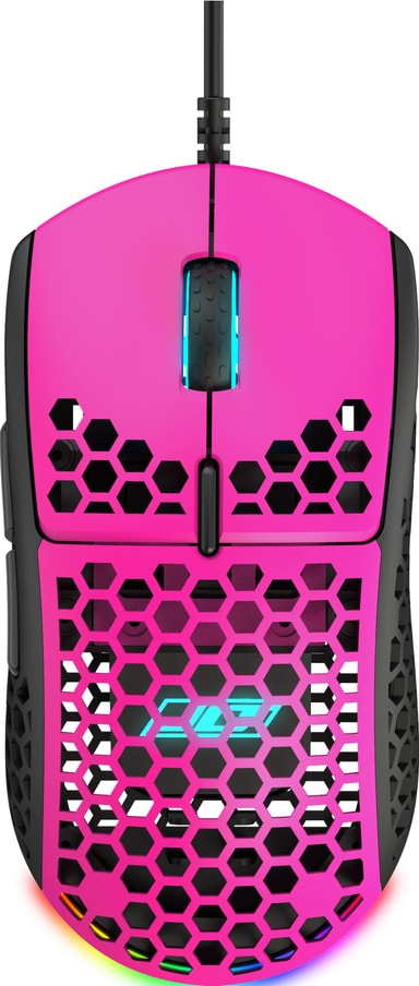 JLT Edge Ultralight gaming mus (raspberry) | Elgiganten