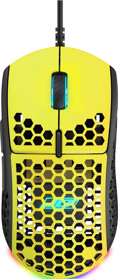 JLT Edge Ultralight gaming mus (gul) | Elgiganten