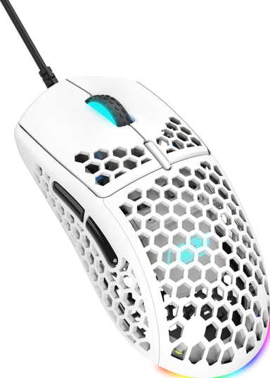 JLT Edge Ultralight gaming mus (hvid) | Elgiganten