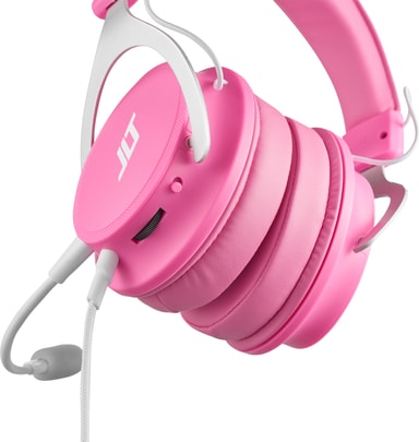 JLT Aero gaming headset (pink) | Elgiganten