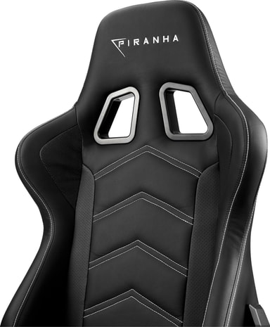 Piranha Attack V2 gaming stol (sort) | Elgiganten