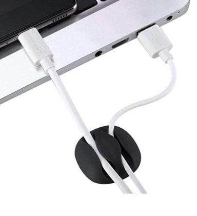 Selvklæbende kabelholder 10-pak i forskellige størrelser Sort | Elgiganten