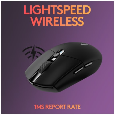 Logitech G305 trådløs gaming mus (sort) | Elgiganten