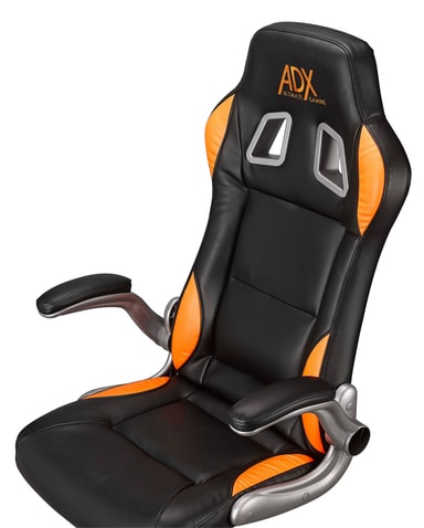 ADX gaming stol - sort/orange | Elgiganten