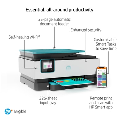 HP OfficeJet Pro 8025e Inkjet AIO printer | Elgiganten