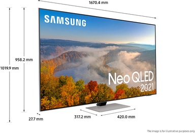 Samsung 75" QN85A 4K Neo QLED TV (2021) | Elgiganten