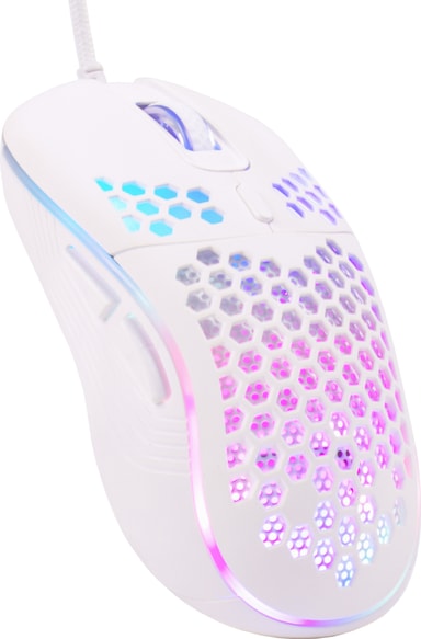 Next SR7 gaming mus (hvid) | Elgiganten