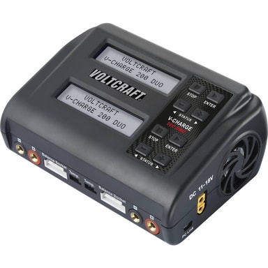 VOLTCRAFT V-Charge 200 Duo Modelbyg-oplader 10 A | Elgiganten
