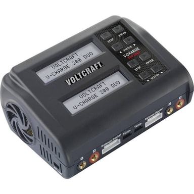 VOLTCRAFT V-Charge 200 Duo Modelbyg-oplader 10 A | Elgiganten