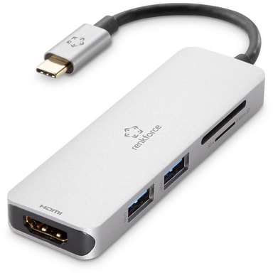 Renkforce RF-HUB-200 USB-C® Mini-dockingstation | Elgiganten | Elgiganten