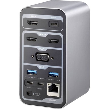 Renkforce USB-C® Notebook dockingstation RF-DKS-650 | Elgiganten