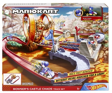 Hot Wheels Mario Kart Bowsers Castle Track Set | Elgiganten