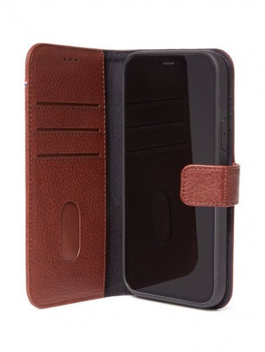 Decoded iPhone 13 Mini Etui Leather Detachable Wallet Chocolate Brown ...