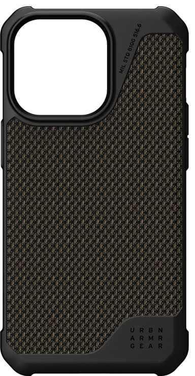 Uag Metropolis Case Til Iphone 13 Pro Kevlar Black Elgiganten