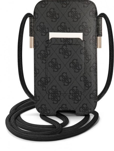 Guess Pouch 4G Logo Medium Grå | Elgiganten