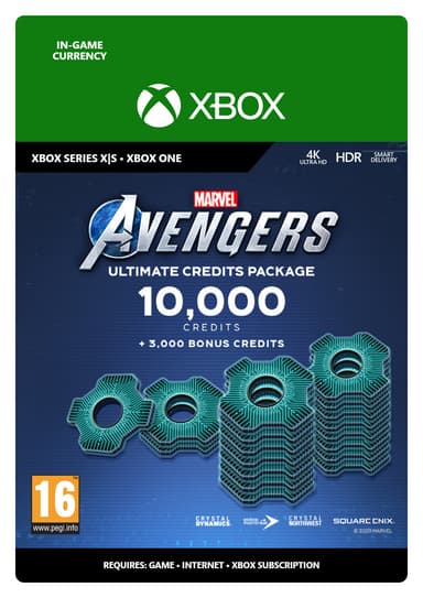 Marvel s Avengers: Ultimate Credits Package - XBOX One,Xbox Series X,X | Elgiganten | Elgiganten