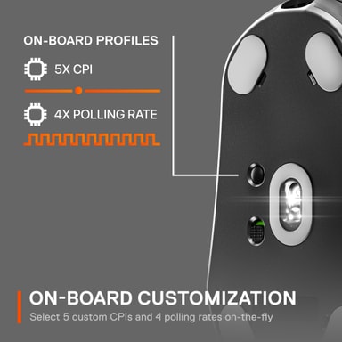 SteelSeries Prime trådløs gaming mus | Elgiganten | Elgiganten