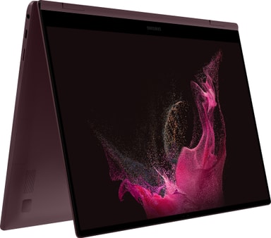 Samsung Galaxy Book 2 Pro 360 15,6" 2-i-1 i7/16/512 (burgundy) | Elgiganten