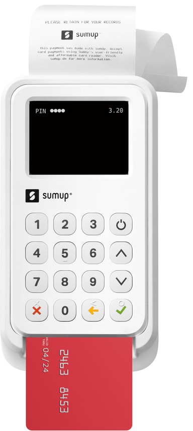 SumUp trådløs betalingsterminal med printer | Elgiganten | Elgiganten