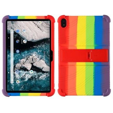 Nokia T20 Blødt Silikone Beskyttende Tabletetui Cover Rainbow Pride ...