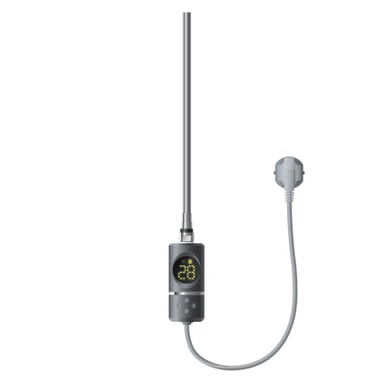 Varmeelement 600W antracit med termostat og LCD-display ML-design ...