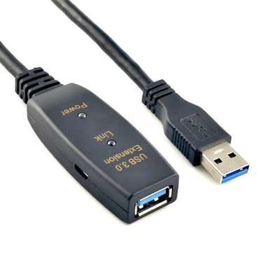 NÖRDIC ACTIVE 10M USB3.1 Forlængerkabel 5GBPSextension USB A Mand til ...
