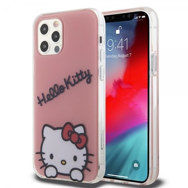 Hello Kitty iPhone 12/iPhone 12 Pro Cover Daydreaming Crossbody Lyserød ...