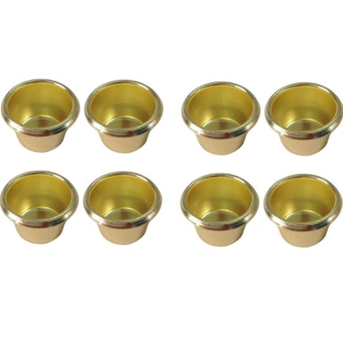 INF 8-pak lysestager til DIY lysestager Guld | Elgiganten | Elgiganten