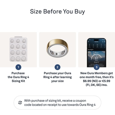 Oura Ring 4 størrelsessæt | Elgiganten | Elgiganten