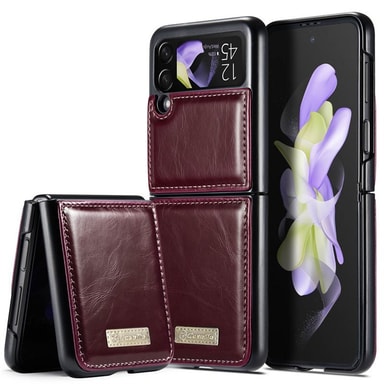 CaseMe cover Samsung Galaxy Z Flip 4 - Vinrød | Elgiganten