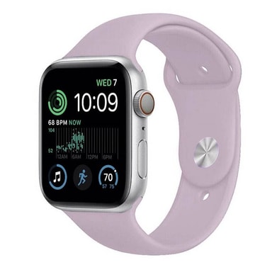 Sport Armbånd Apple Watch SE 2022 (44mm) - Lavendel | Elgiganten | Elgiganten