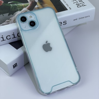 Mobiltelefon cover, der lyser i mørke Blå iPhone 12 | Elgiganten