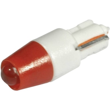 CML LED-signallampe W2 x 4,6d Rød 24 V/DC, 24 V/AC 230 | Elgiganten
