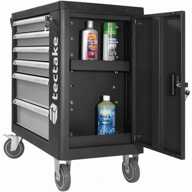 Værktøjsvogn med værktøj 1399 dele - grå | Elgiganten