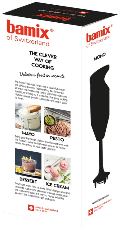 Bamix Mono 200W stavblender 26546 (rød) | Elgiganten | Elgiganten