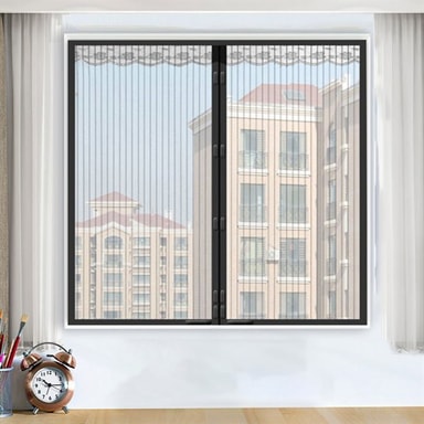 Myggenet til vindue - Sort ramme | Elgiganten | Elgiganten