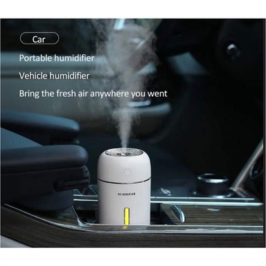 Luftfugter 280 ml (13x8 cm) Hvid | Elgiganten